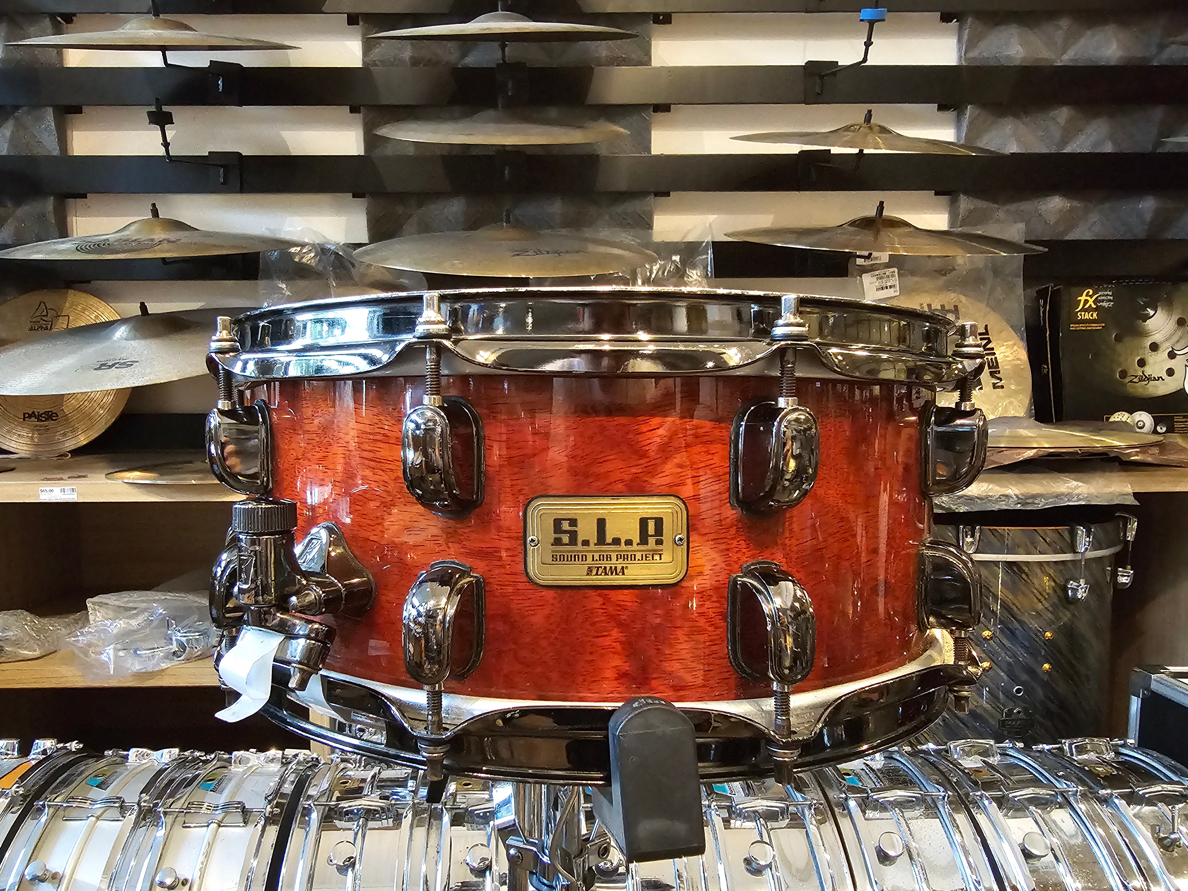 Tama SLP G-Bubinga 13 plies 10mm 14x6 snare drum – All about Drums