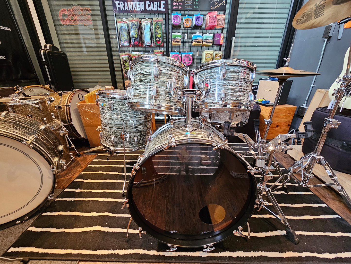 Ludwig vintage 70's refurbished drums set – All about Drums